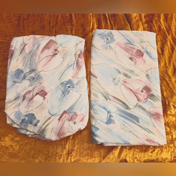 Springmaid | Bedding | Vintage Abstract Tulip Floral Pink Sheet Set By ...